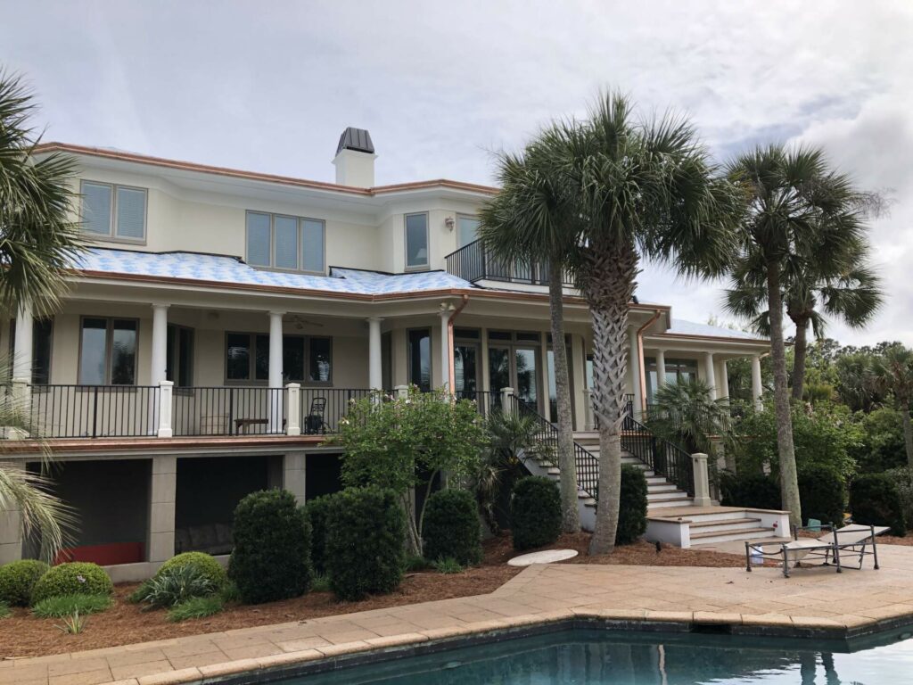 The Beauty of Time: Exploring Copper Gutter Oxidation - Holy City ...